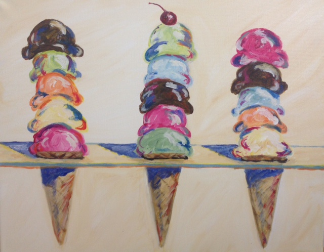 Helado De Wayne Thiebaud