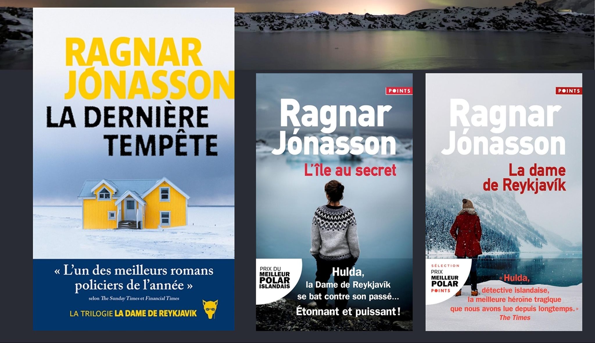 La trilogie de Ragnar Jonasson
